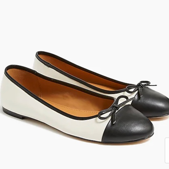 J. Crew Factory | Shoes | J Crew Captoe Ballet Flats | Poshmark